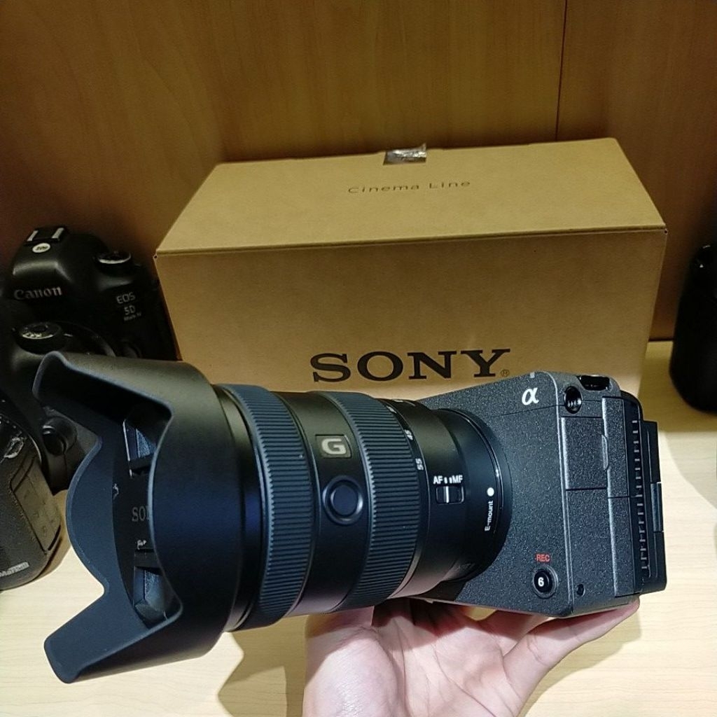 Jual Kamera Sony Cinema Line FX 30 & Lensa Sony E 16-55mm F2.8 GARANSI ...