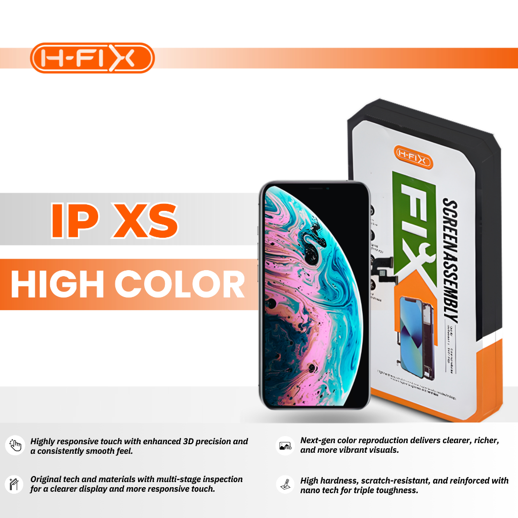Jual HFIX - Lcd For IP XS High Gamuth Fullset Touchscreen Assembly ...