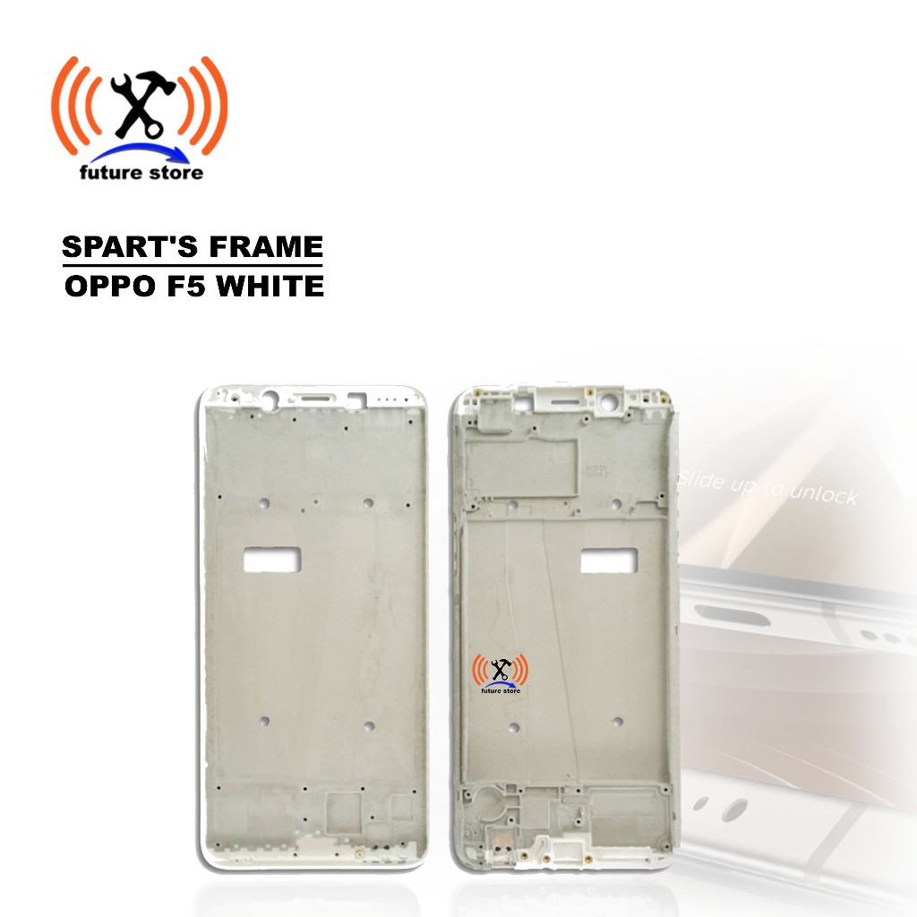Jual SPART'S FRAME OPPO F5 WHITE | Shopee Indonesia