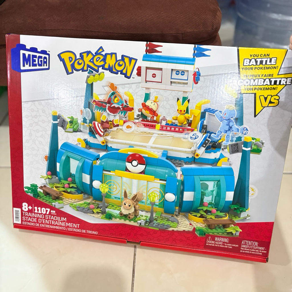 Jual MEGA Pokémon Traning Stadium Building Toy Kit Original Mattel ...