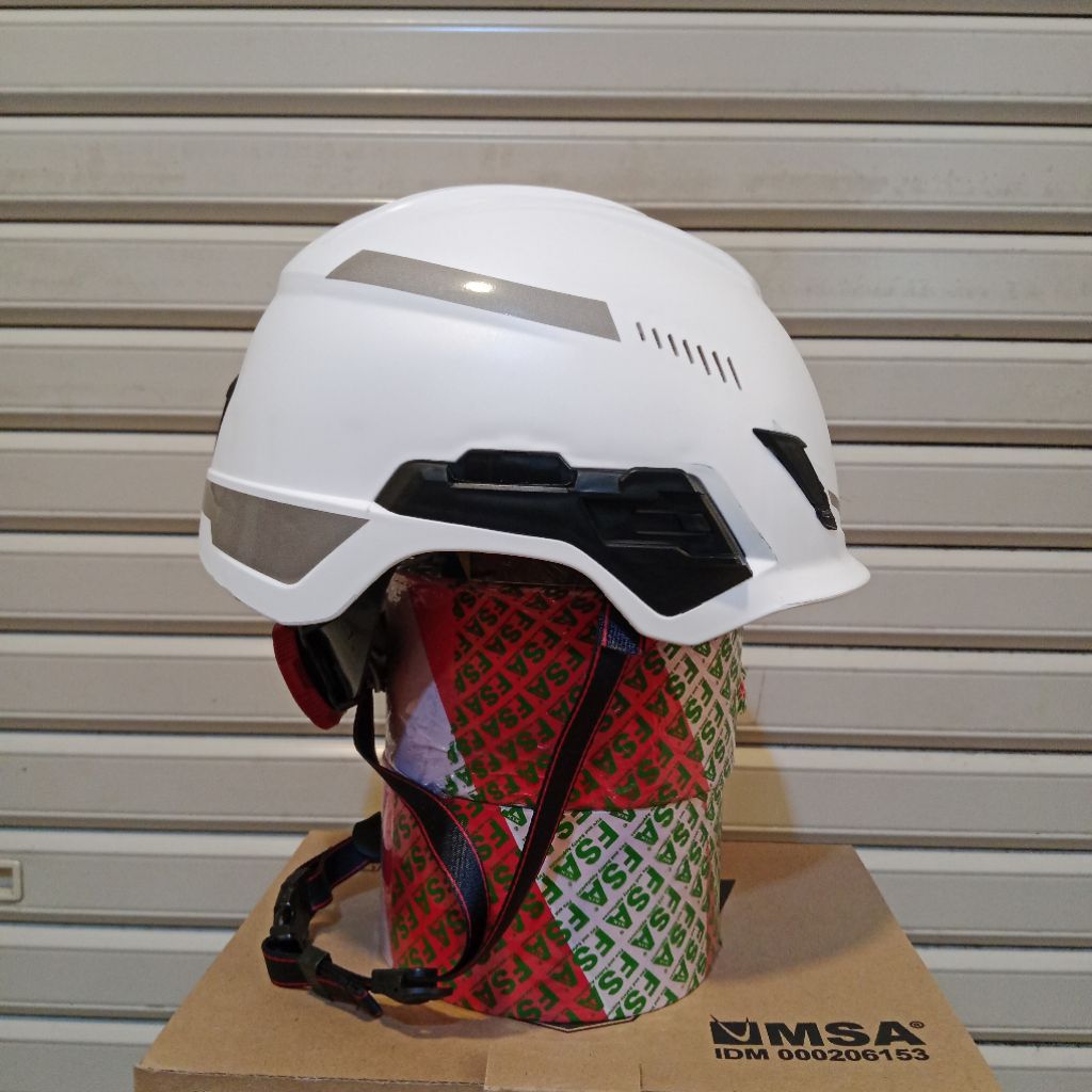 Jual Helm MSA climbing original Safety Helmet Trivent Fastrack putar ...