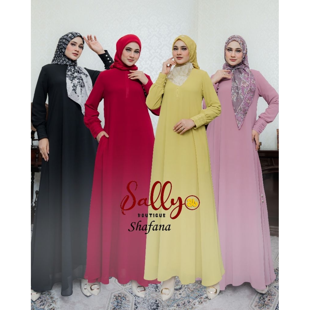 Jual SHAFANA DRESS || by SALLYAB BOUTIQUE | Shopee Indonesia