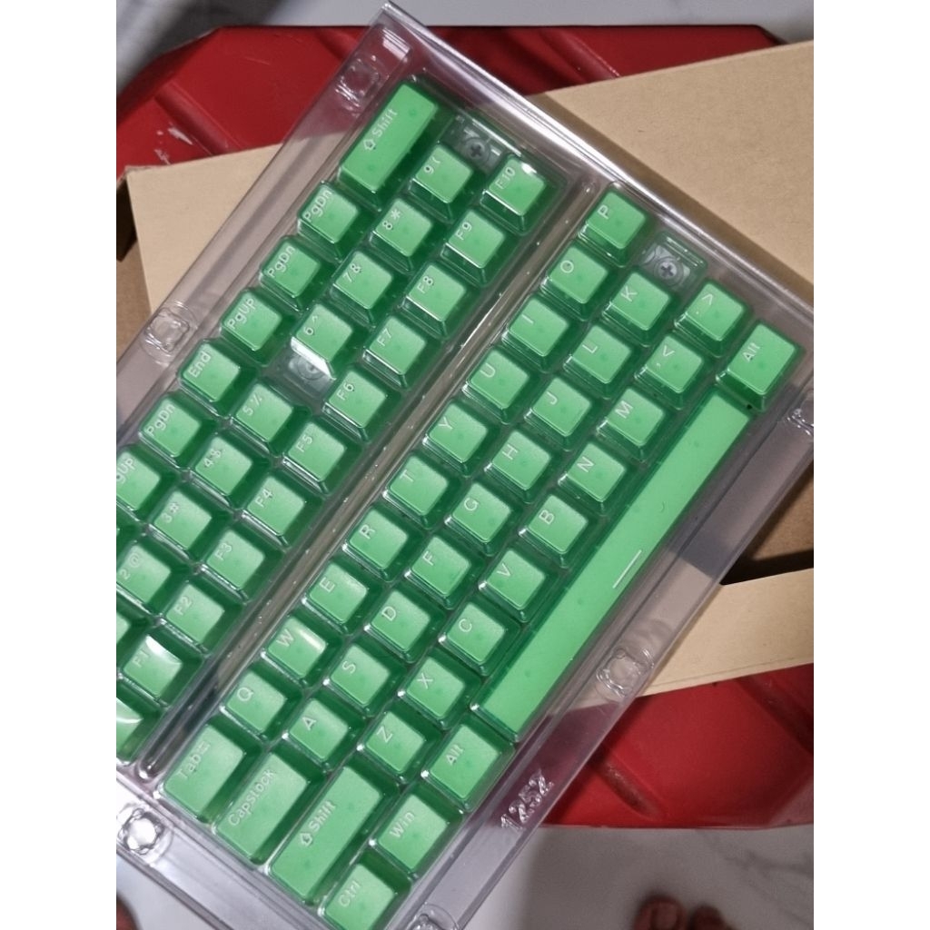 Jual Keycaps OEM Green Transparent See Through | Shopee Indonesia