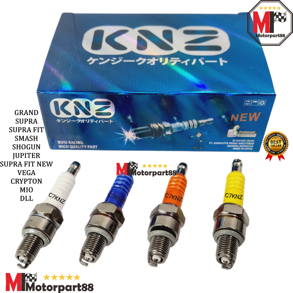 Jual BUSI C7KNZ GRAND SUPRA SUPRA FIT MIO JUPITER FINO C700 WIN SMASH ...