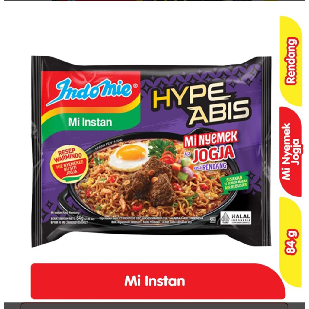 Jual Indomie nyemek JOGJA 10 bungkus | Shopee Indonesia