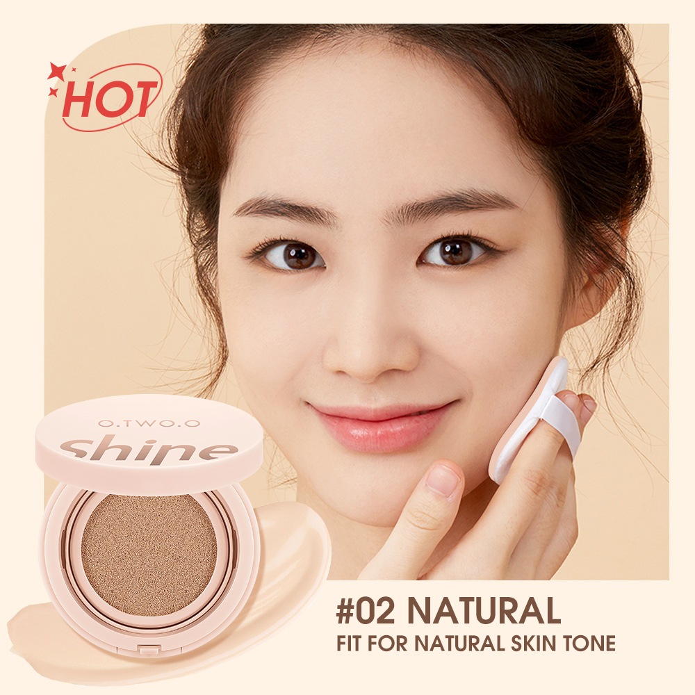 Jual O.TWO.O Cushion BB Cream-3 Warna,Cakupan Penuh,Tahan Air & Tahan ...