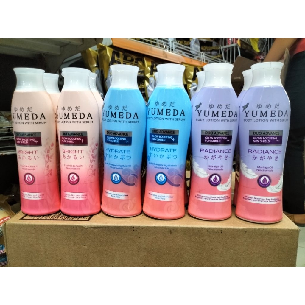 Jual Yumeda body lotion with serum 180 ml | Shopee Indonesia