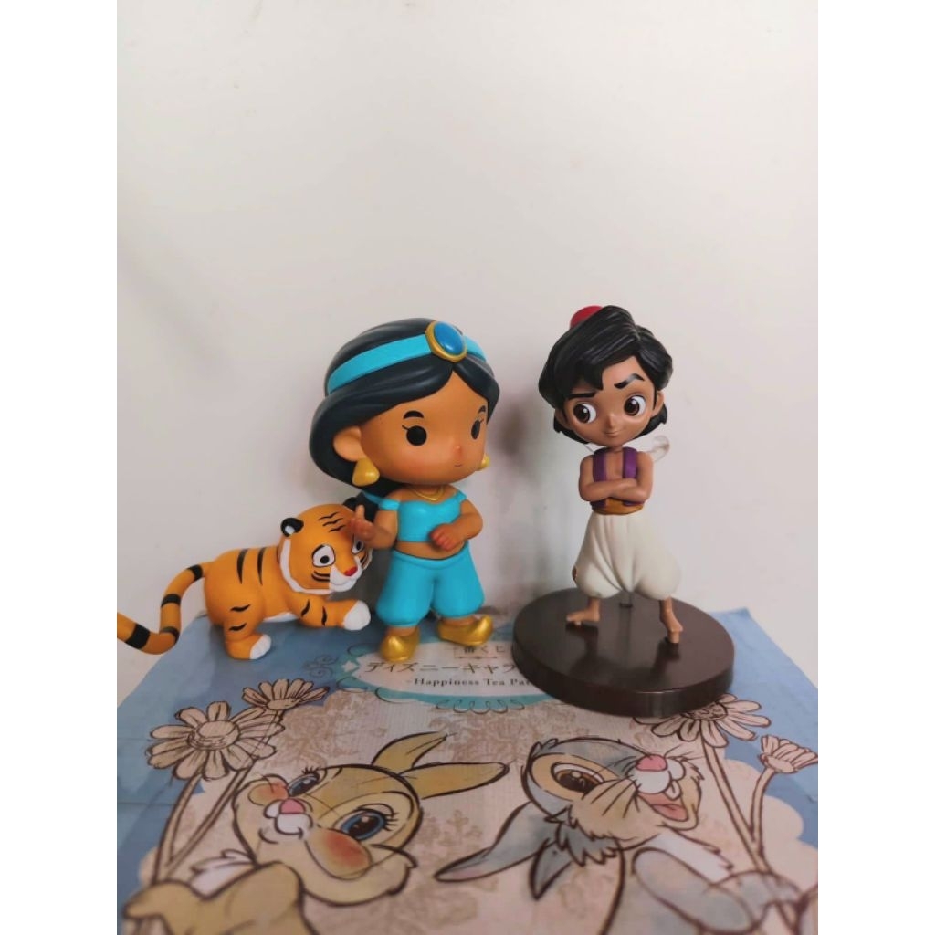 Jual Action Figure Aladdin 1 Set Aladdin Jasmine dan Rajah Cakep ...