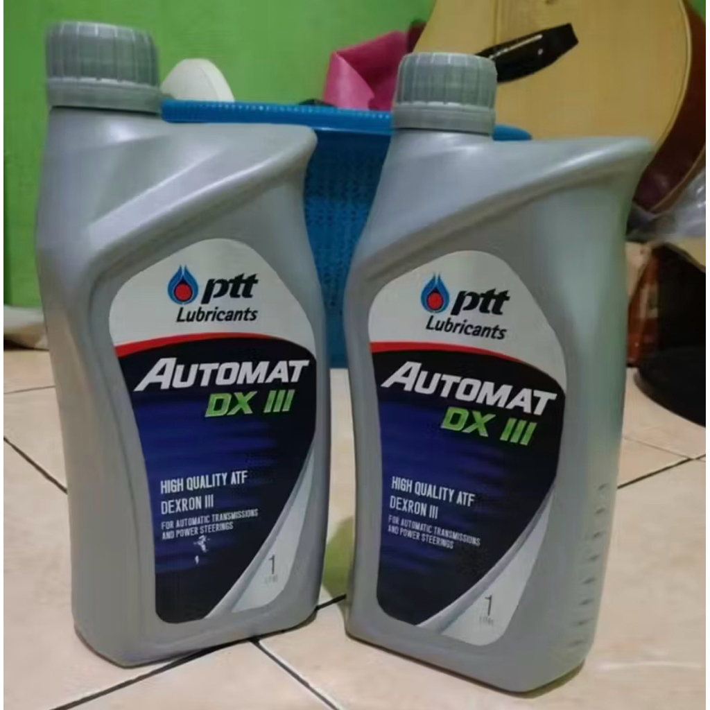 Jual oli atf dextrone 3 merk ptt made in thailand kemasan 1 liter ...