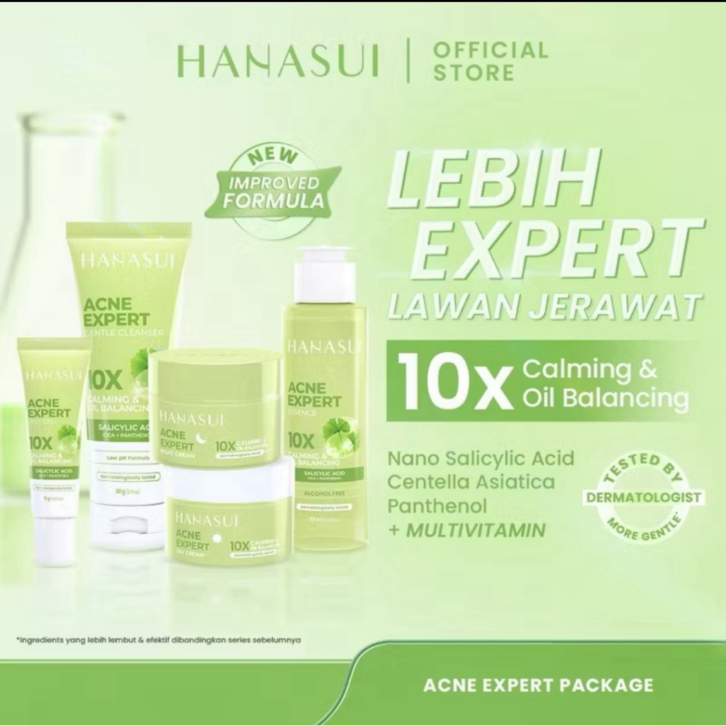 Jual Hanasui Acne Expert series | Shopee Indonesia
