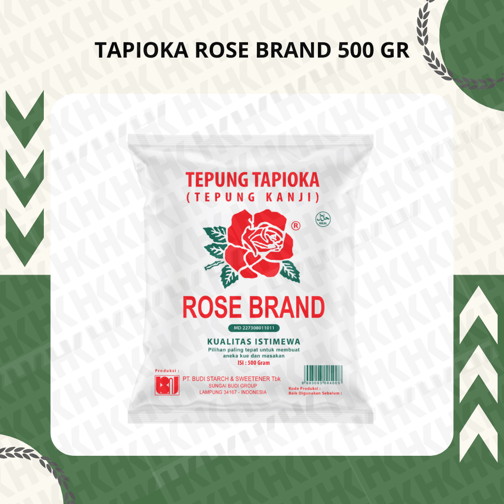 Jual Aci/Tapioka Kemasan Rose Brand 500 gram | Shopee Indonesia