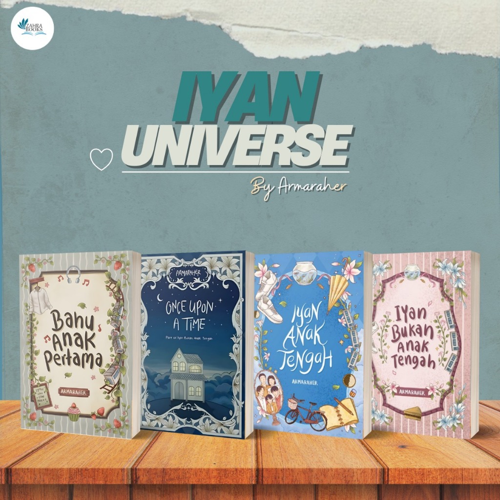 Jual Novel Iyan Universe // Bukan Anak Tengah, Iyan Anak Tengah & Once ...