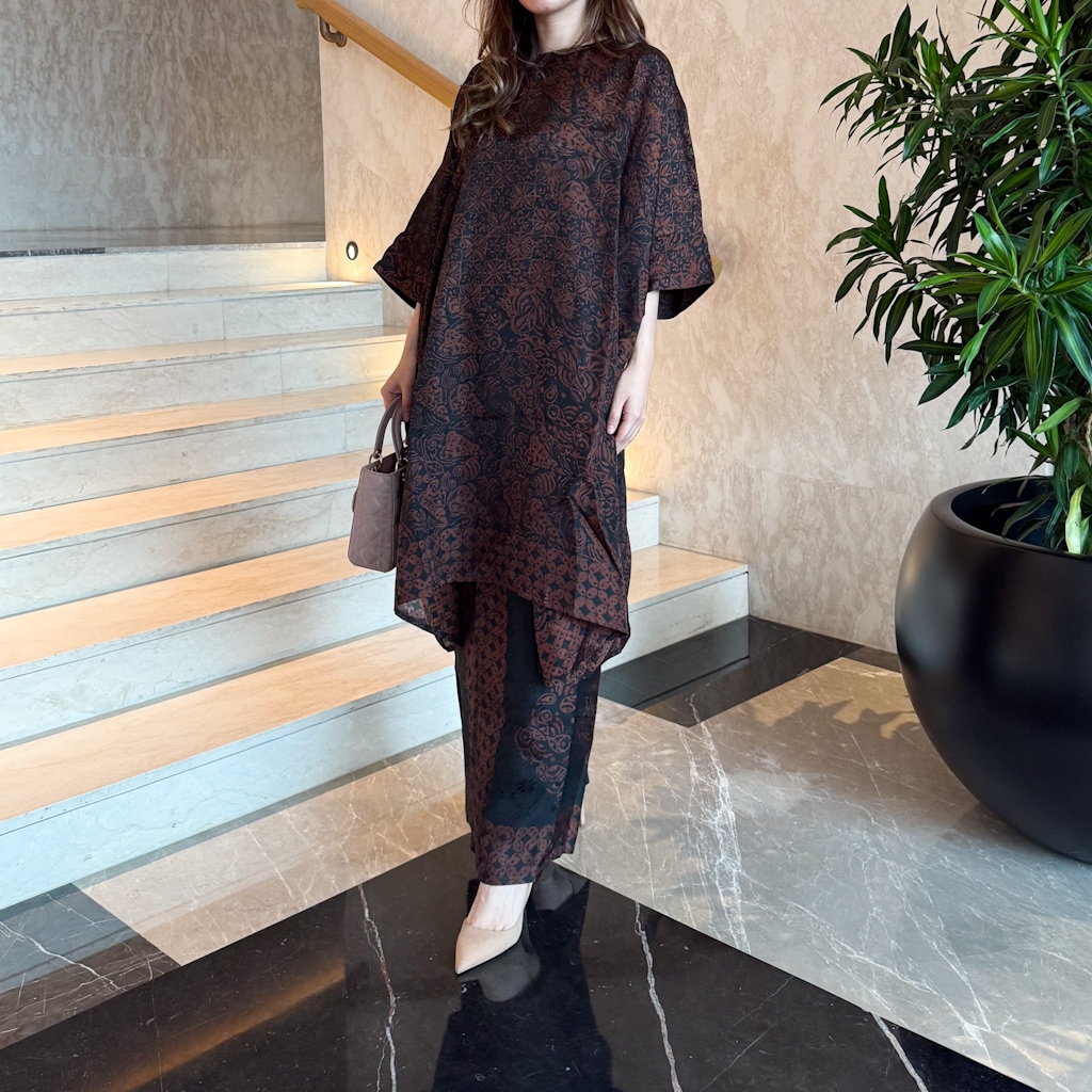 Jual Lausboutique-Gemma Set-Seri Sogan-Setelan Batik Sogan | Shopee ...