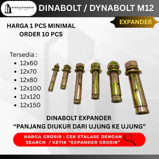 Jual Dynabolt M12 Terlengkap & Harga Terbaru Maret 2026 | Shopee Indonesia