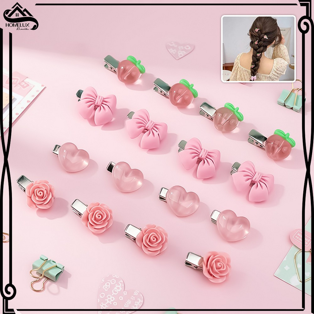 Jual HOME-C1195 Jepit Rambut Korea Mini Hair Clip Gaya Korea Style ...
