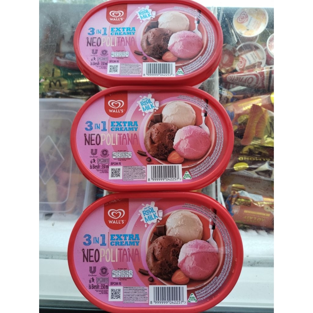 Jual es krim walls 350 ml | Shopee Indonesia