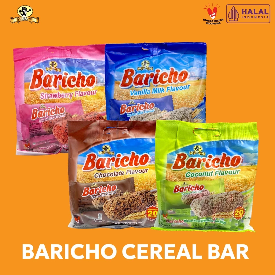 Jual (PACK) Baricho PUSAN Snack Oat Sereal (20 pcs) | Shopee Indonesia