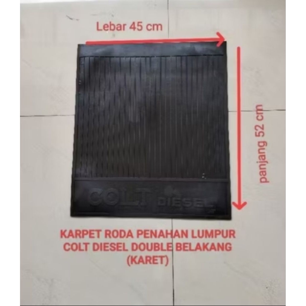 Jual KARPET RODA PENAHAN LUMPUR MOBIL COLT DIESEL PS-100/PS-125/PS ...