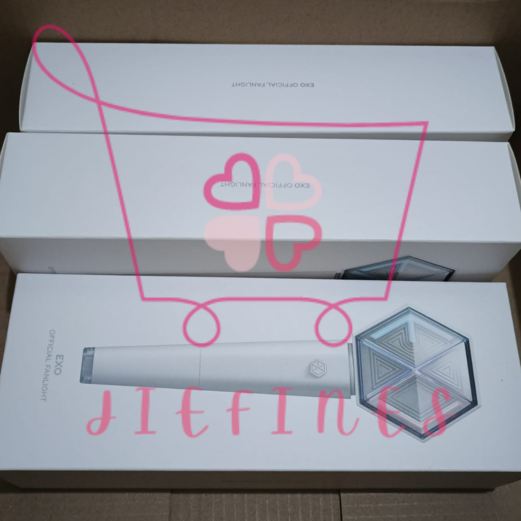 Jual lightstick exo v3 aespa v2 nct 127 dream wayv wish v2 official new ...