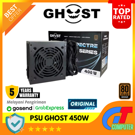 Jual PSU GHOST 400W 80+ BRONZE SPECTRE SERIES / 400 WATT | Shopee Indonesia