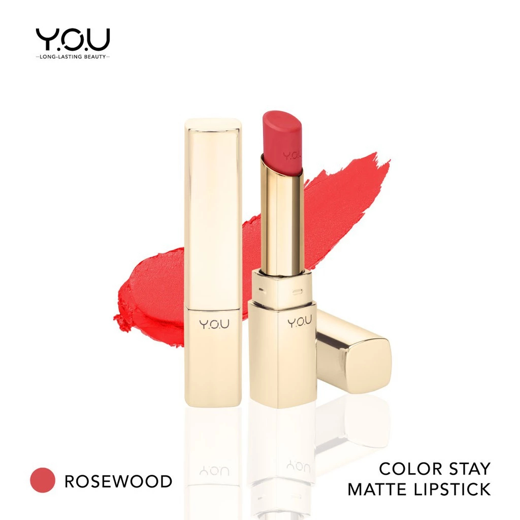 Jual You Color Stay Matte Lipstick Hasil Matte Intense 3.2 g Long ...