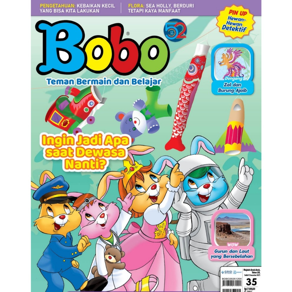 Jual Majalah Bobo edisi Desember 2025 - Bobo No.35 | Shopee Indonesia