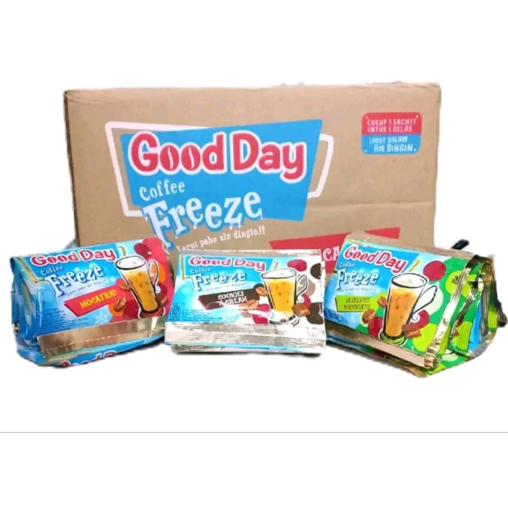 Jual Good Day Freeze isi 10 sashet - kopi goodday ranceng - rasa ...