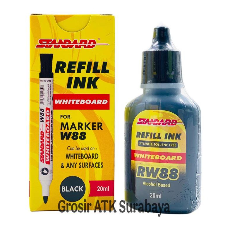 Jual TINTA SPIDOL STANDART WHITEBOARD RW-88 / Isi Refill Spidol ...