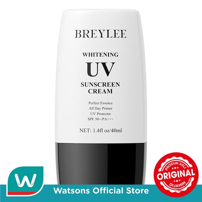 Jual Breylee UV Sunscreen SPF 50+ 40ml - Krim Pelindung Wajah | Shopee ...