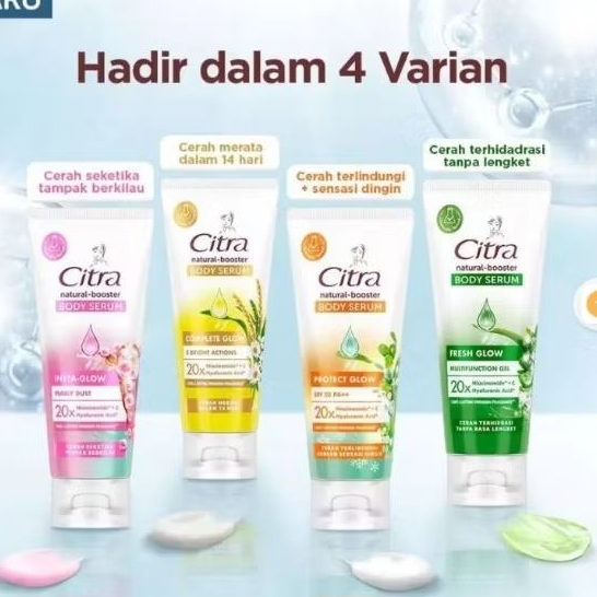 Jual Citra Natural Booster Body Serum Complete Glow 180 ml / Citra ...