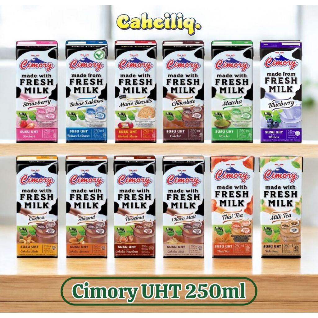 Jual Cimory Fresh Milk Susu UHT 250 ML - 13 Varian Rasa | Shopee Indonesia