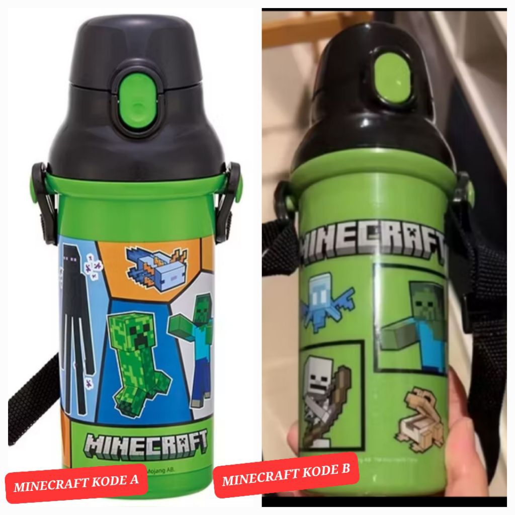 Jual botol minum minecraft botol minum teguk minecraft botol minum ...