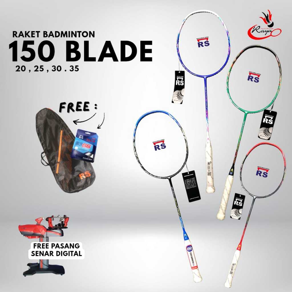 Jual Raket Badminton RS 150 Blade - Original | Shopee Indonesia