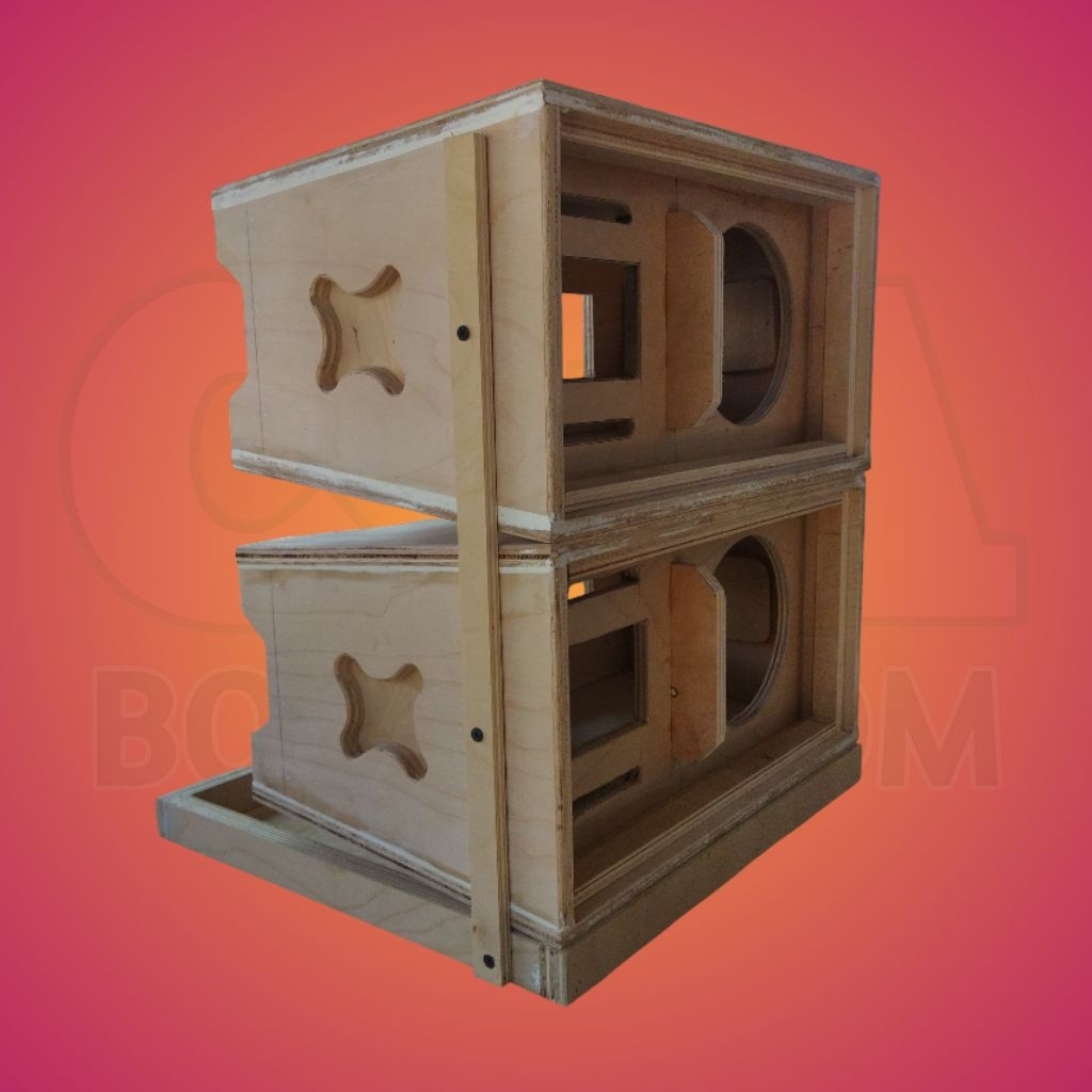 Jual Box Line Array 6 inch+Tweeter Bahan 12mm (Gratis Bracket) | Shopee ...