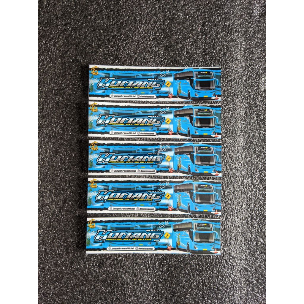 Jual Stiker Bus Artis Terlengkap & Harga Terbaru Juni 2026 | Shopee ...