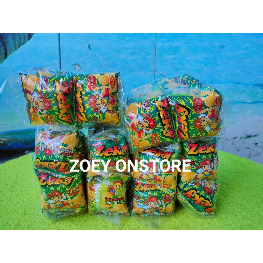 Jual TERMURAH CHIKI SNACK VIRAL ZEKY BERHADIAH UANG TUNAI (1 PACK ISI ...