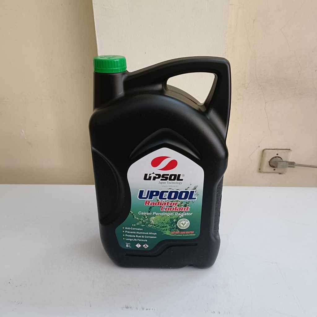 Jual Air Radiator Coolant Upsol Upcool 5 Liter | Shopee Indonesia