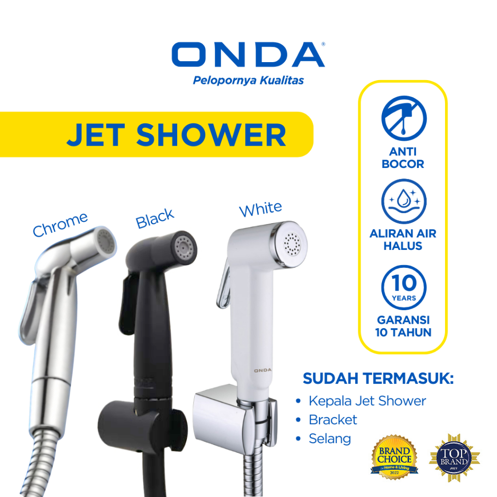 Jual ONDA Jet Shower Closet Bidet Spray Toilet Semprotan Kloset WC S 88 ...