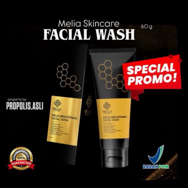 Jual PROMO!!! CUCI MUKA - MELIA FACIAL WASH SKINCARE 60ml | Shopee ...