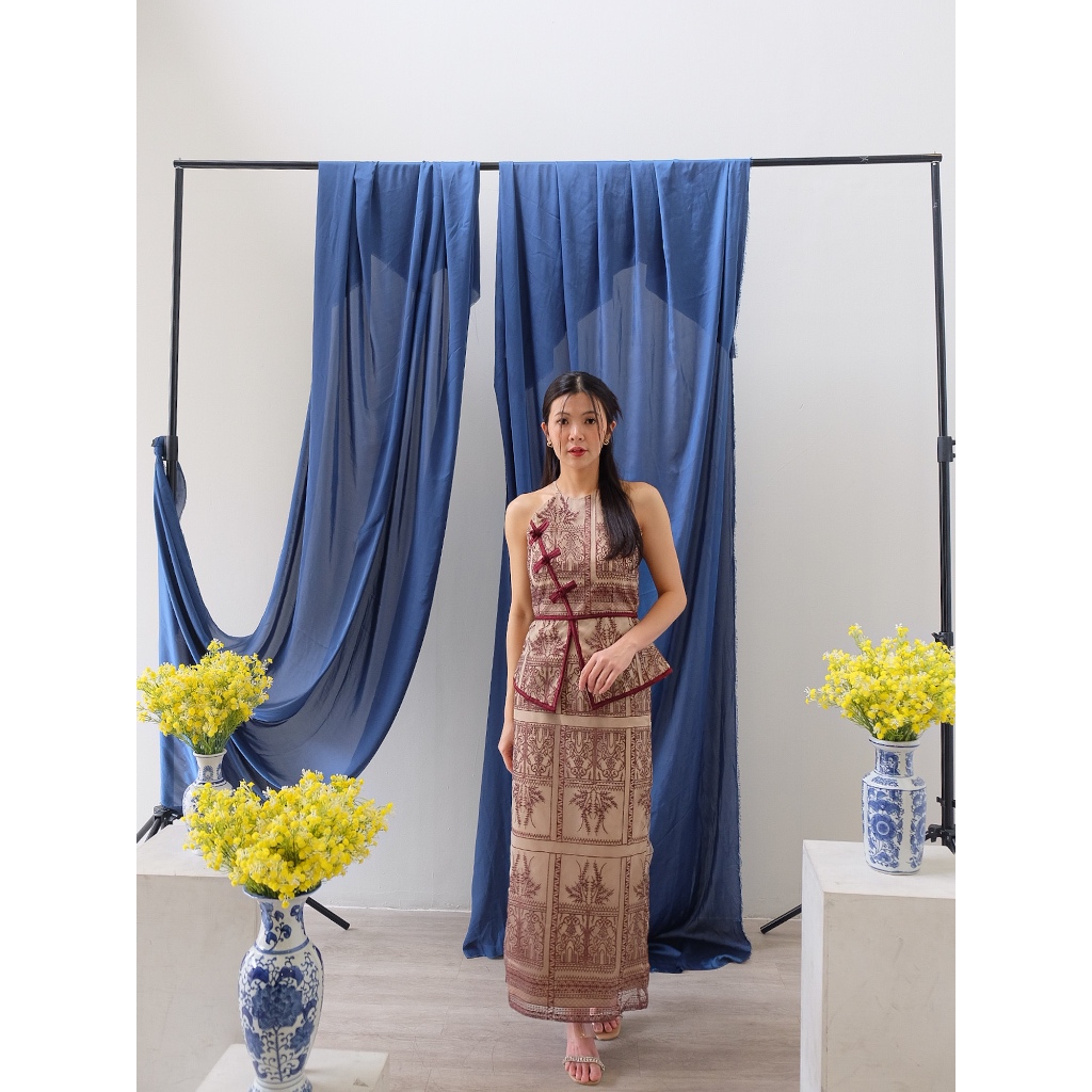 Jual ARELLE - Jin Hua Set - Set Cheongsam Modern Imlek CNY | Shopee ...
