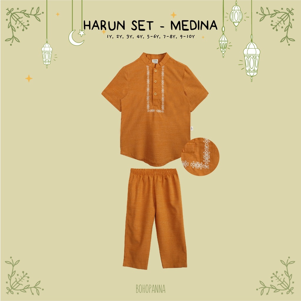 Jual BOHOPANNA - RAYA COLLECTION - HARUN SET - Baju Muslim Anak - Baju ...