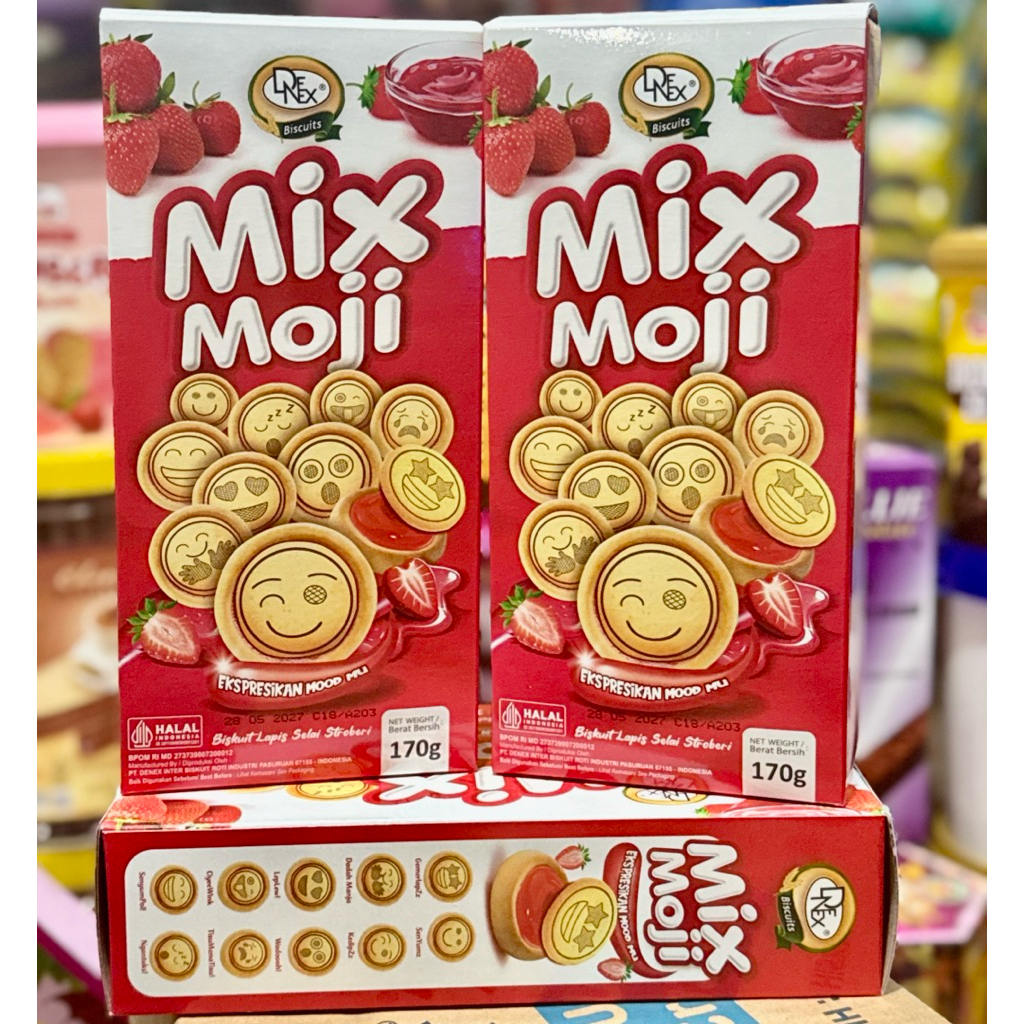 Jual Denex mix moji box 170gr 1 karton isi 18 exp 2027 | Shopee Indonesia