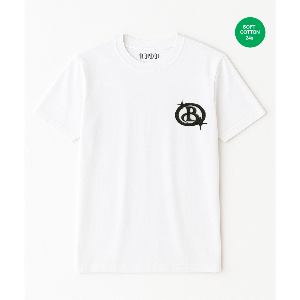 Jual RHDN Tshirt Reguler Fit Routh White Soft Cotton 24s | Shopee Indonesia