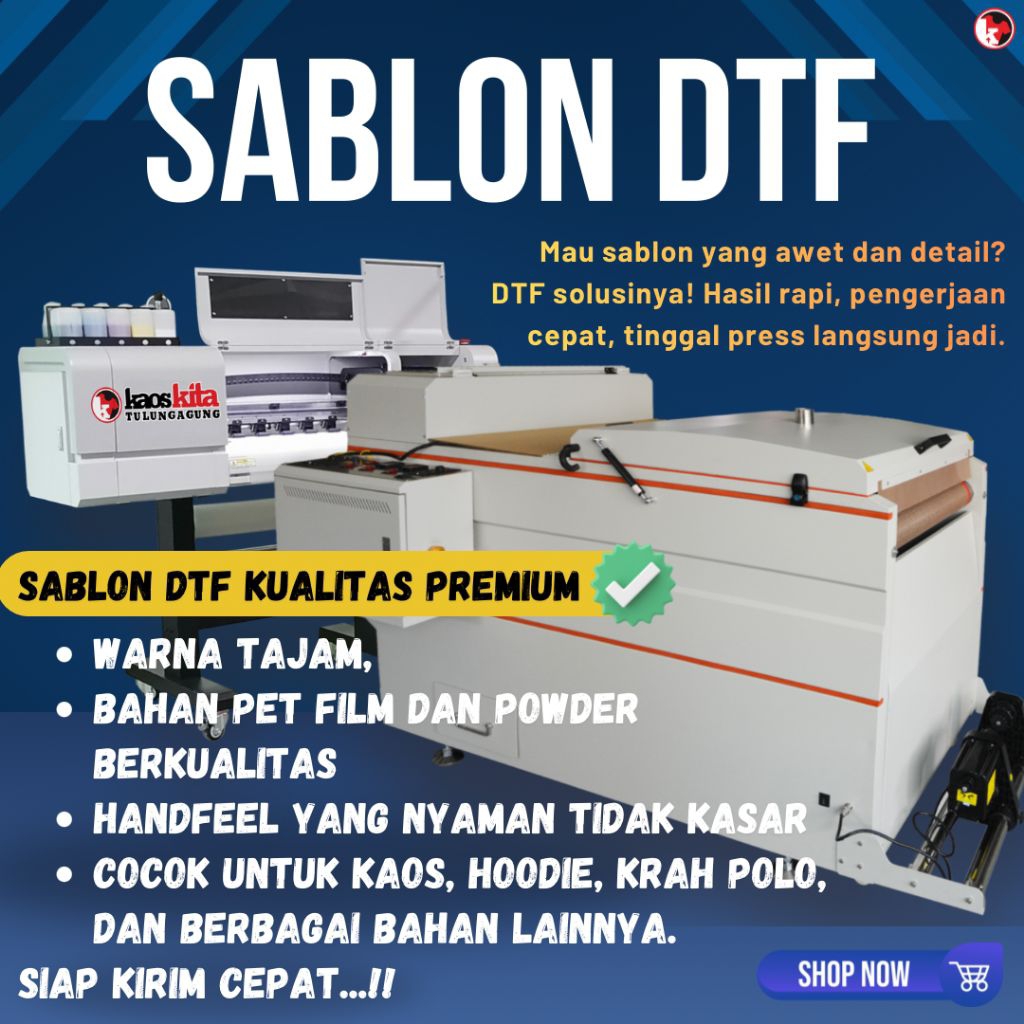 Jual Sablon DTF satuan/ Sablon satuan/Sablon Digital | Shopee Indonesia