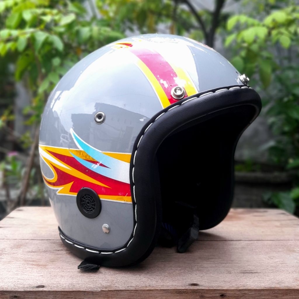 Jual helm yamaha | helm jadul | yamaha jadul | MURAH | Shopee Indonesia