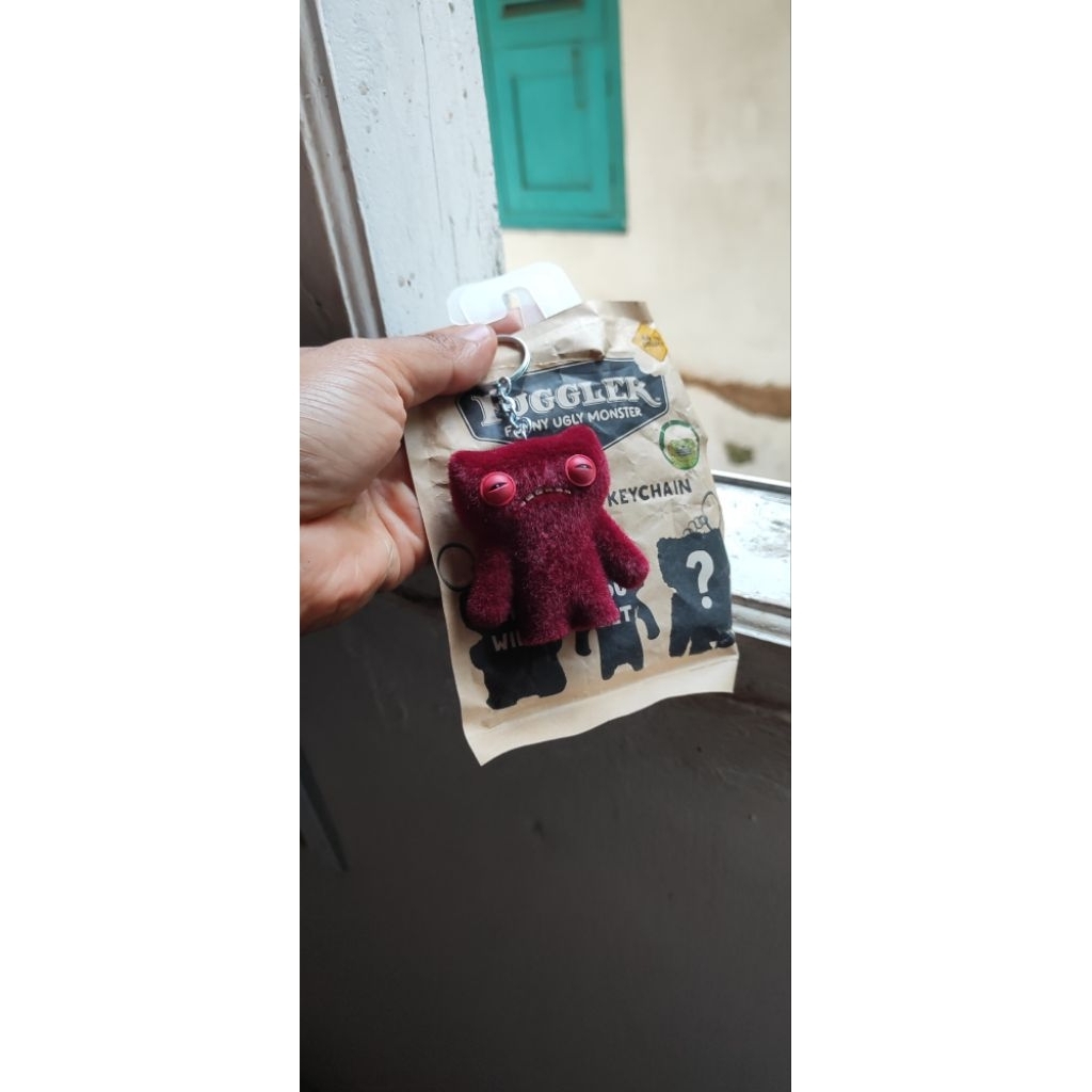 Jual fuggler keychain alfamart rare maroon | Shopee Indonesia