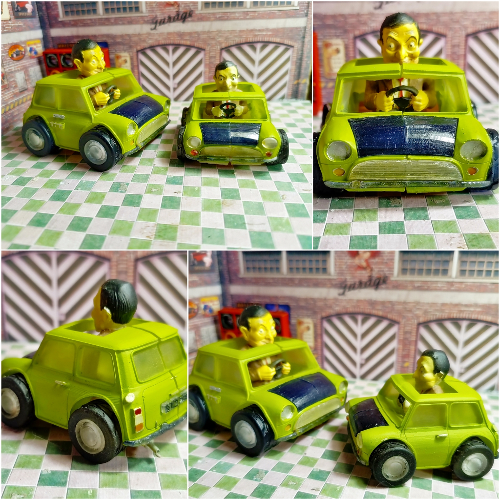 Jual Mr Bean Chibi Car, Austin mini cooper/ Morris mini - Model Mobil ...