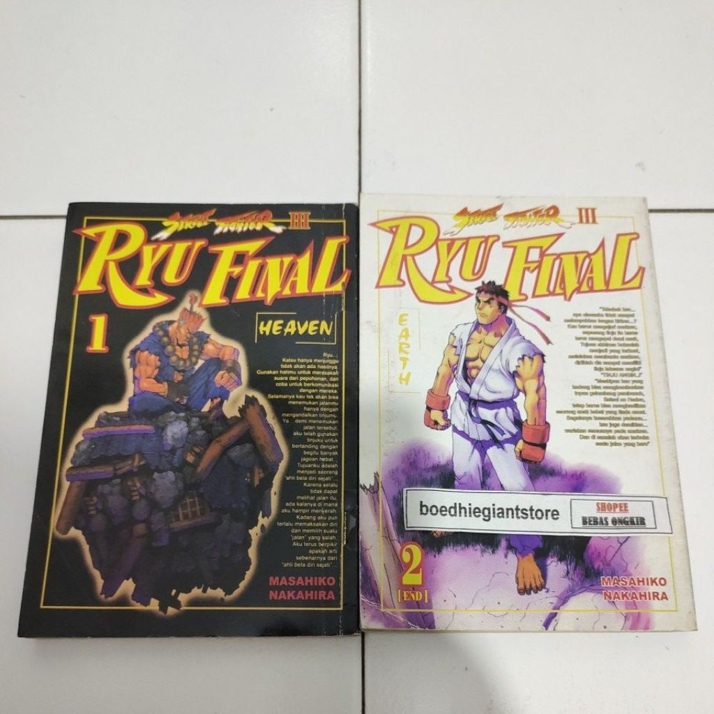 Jual Komik Street Fighter III Ryu Final 1-2 tamat | Shopee Indonesia