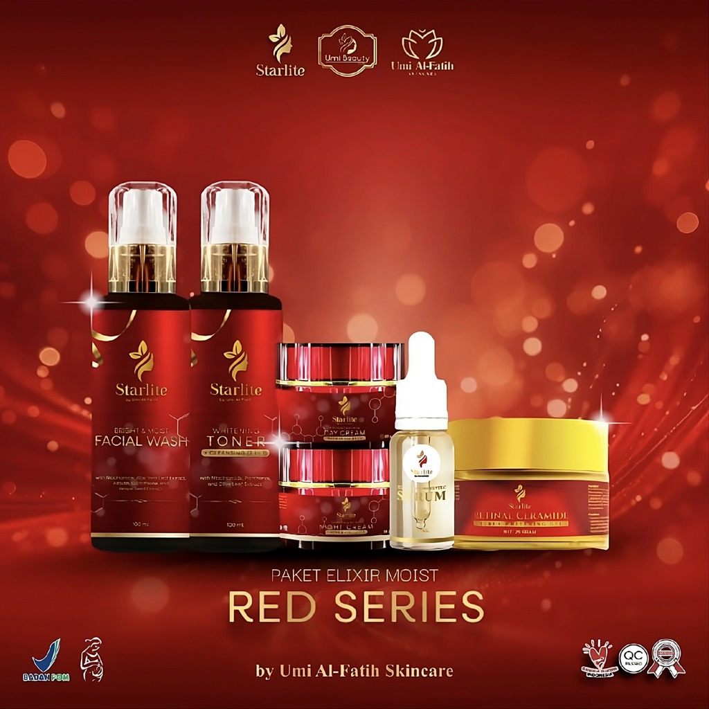 Jual Starlite Paket Glowing Serum Pelicin BPOM RI by UMI ALFATIH ...