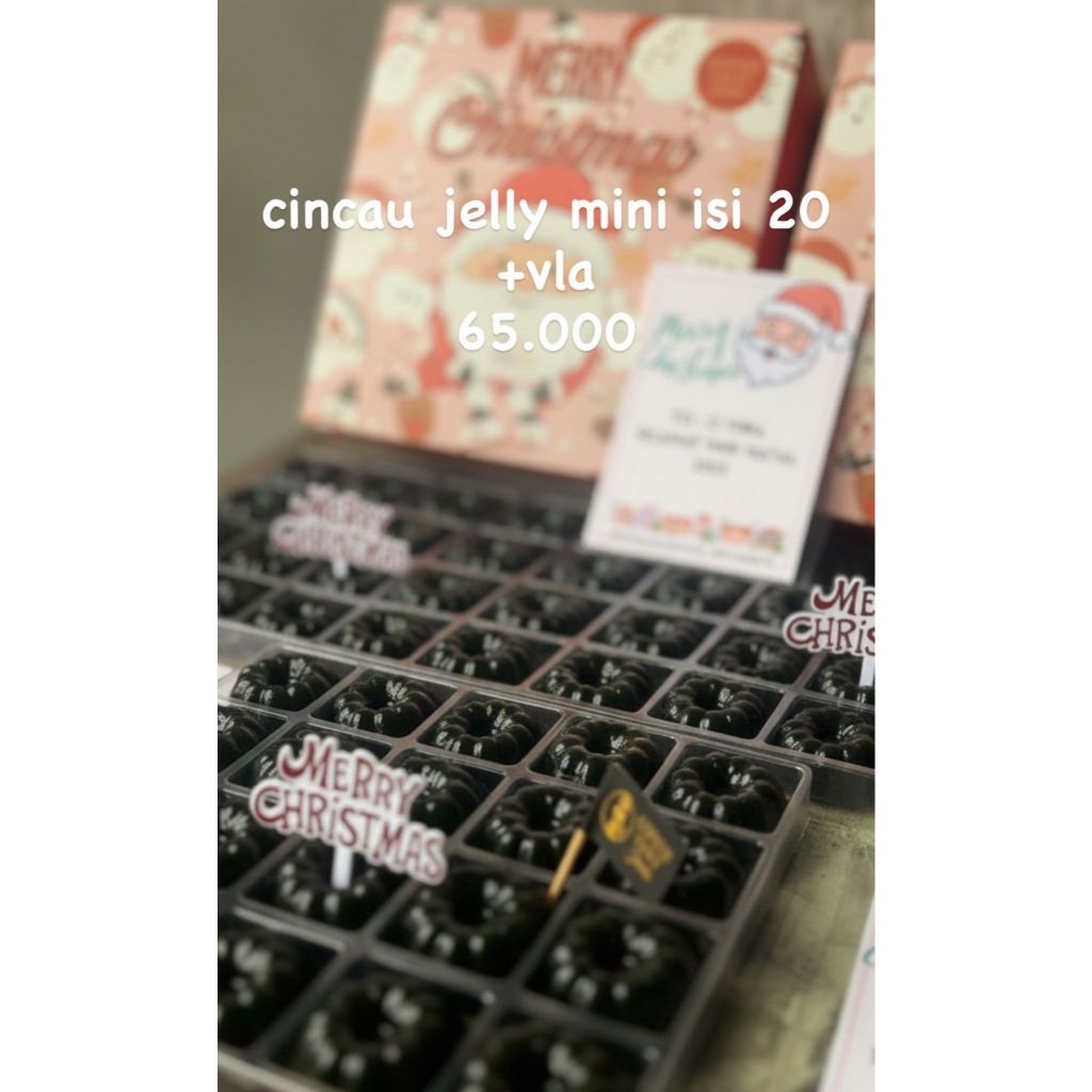 Jual Cincau Jelly Pandan isi 20 - Paket Hampers Natal / Christmas ...